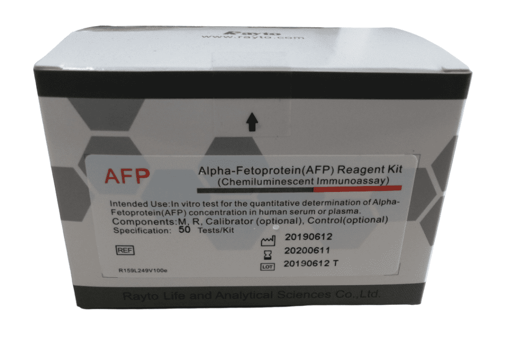 RAYTO Alpha-Fetoprotein ( AFP ) Reagent Kit-100T - KD Global Healthcare