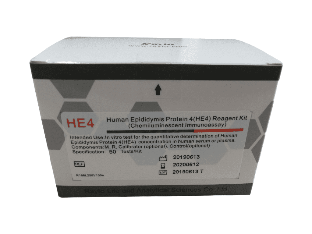 RAYTO Human Epididymis Protein 4 ( HE4 ) Reagent Kit-100T - KD Global ...